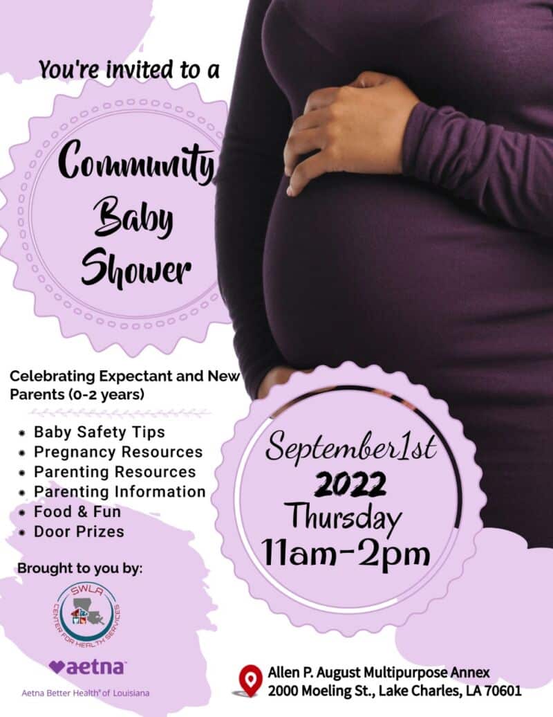 Community Baby Shower! | SWLA Center for Health Services